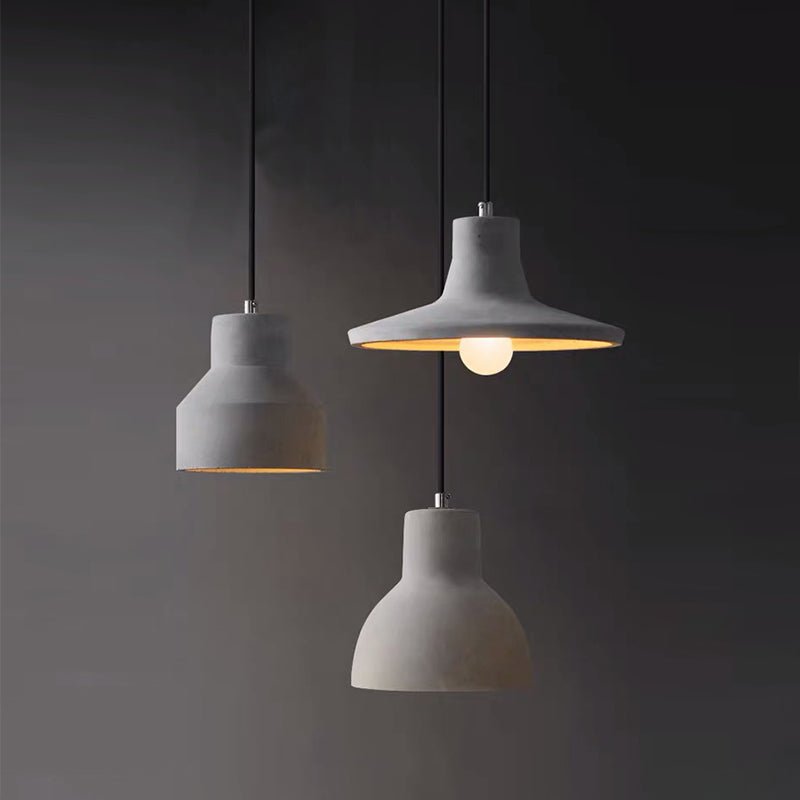 Mono Pendant Light - Impressive shades crafted from mortar – LUVIA LIGHTING